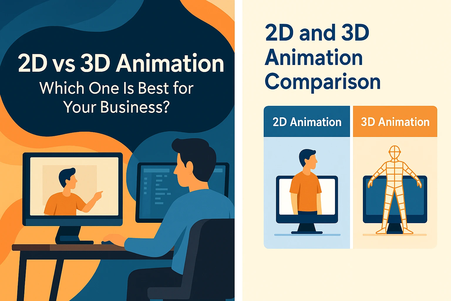 2D vs 3D Animation – Which One Is Best for Your Business?